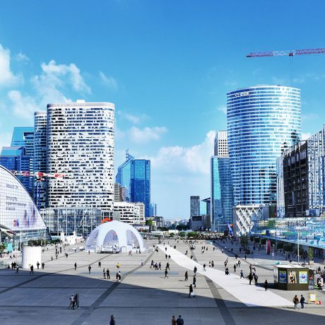 Tour Égée - Gratte-ciel de bureaux à La Défense, France