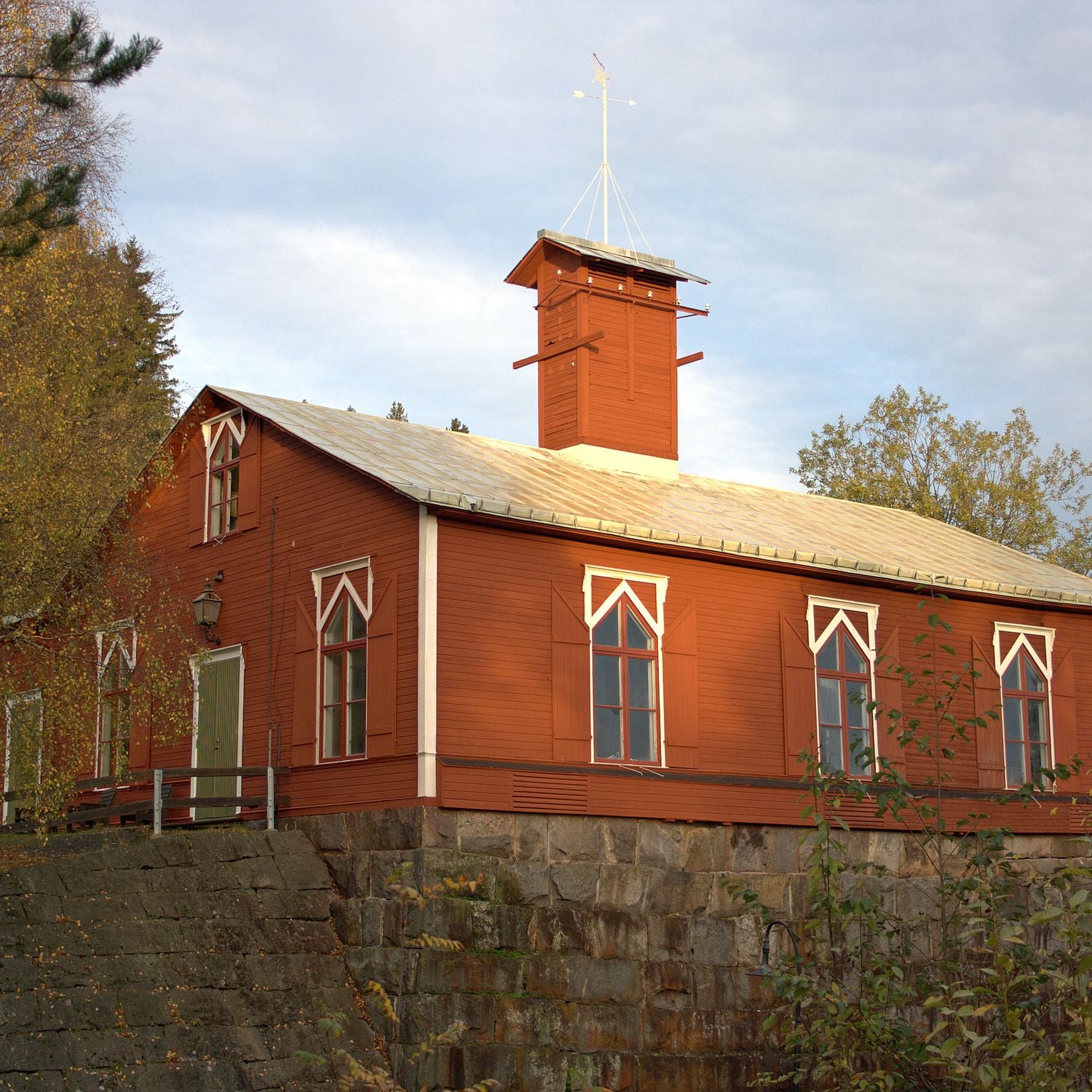Klabböle kraftverk - Historical hydroelectric power station museum in ...