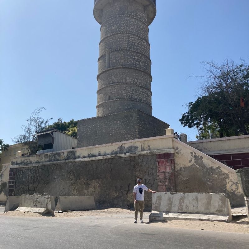 Almnara Tower - Phare en pierre à Shingaani, Somalie