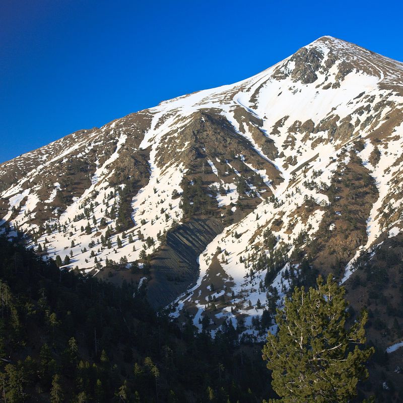 Smolikas - Mountain summit in Northern Pindos, Greece.
