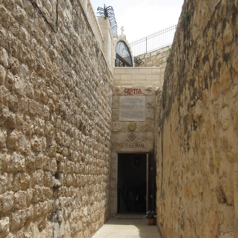 Grotto of Gethsemane - Religious cave near Mount of Olives, East Jerusalem