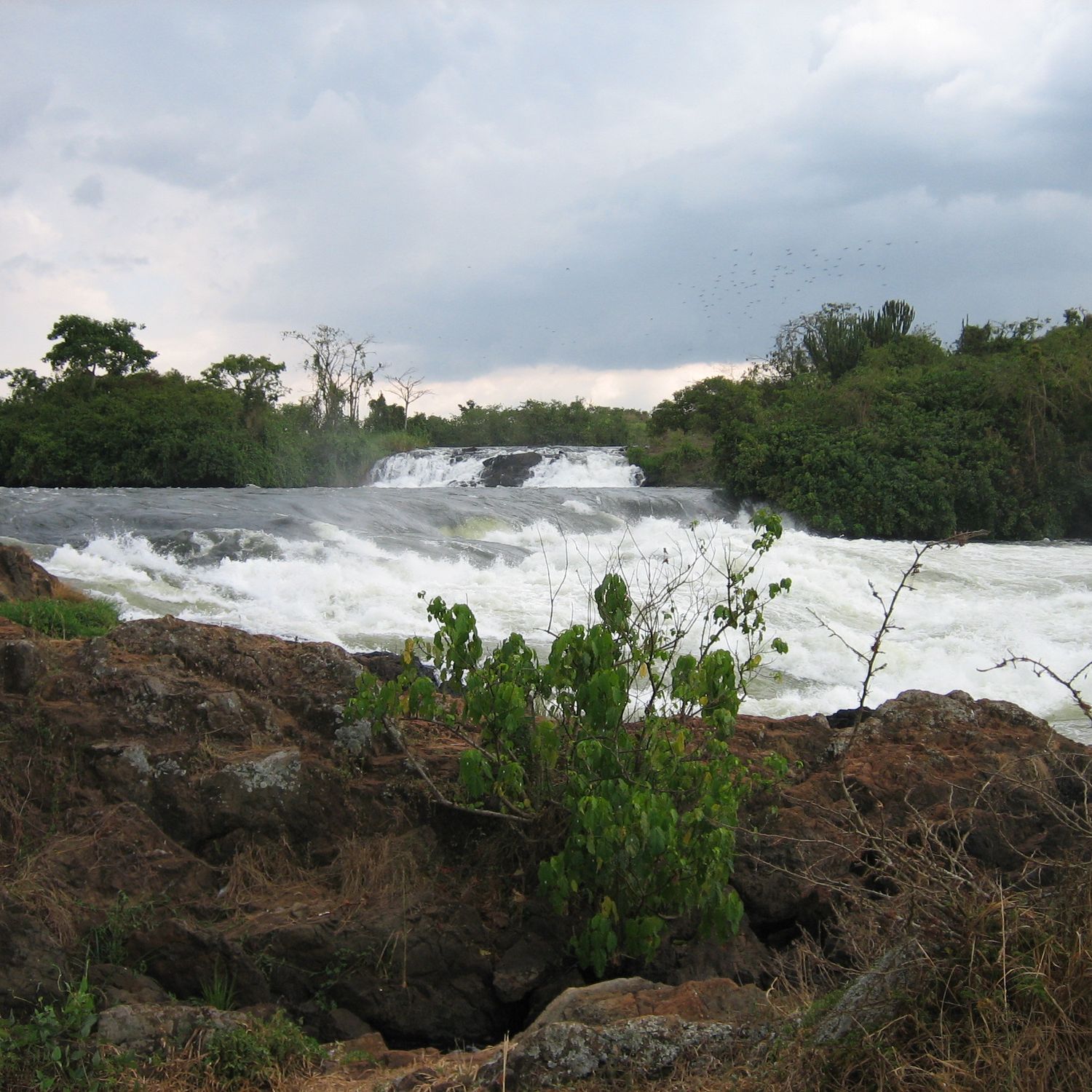 Bujagali Falls - Waterfall system near Jinja, Uganda