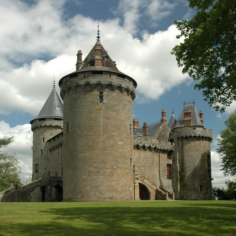Château de Combourg - Medieval castle in Combourg, France.