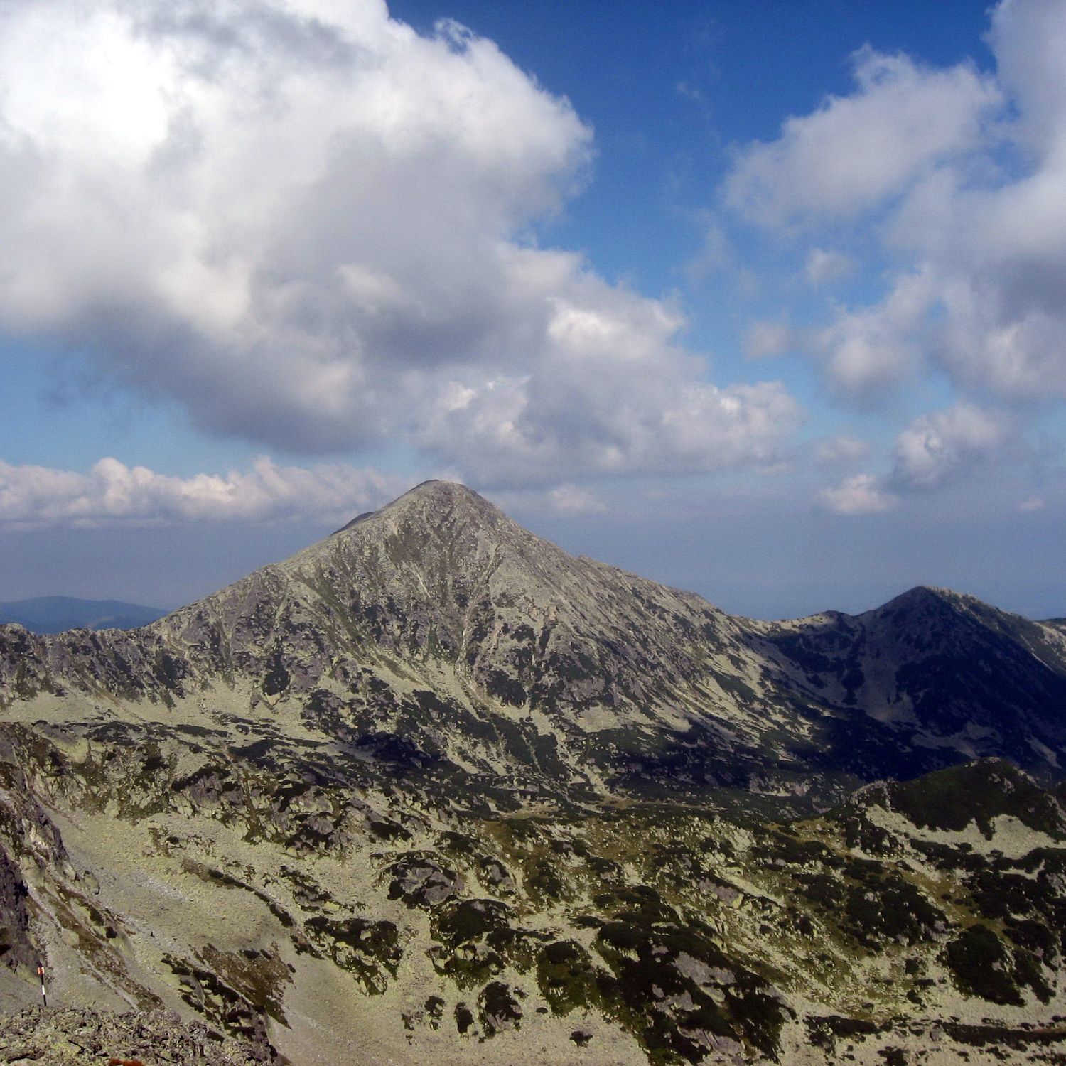 Vârful Retezat - Mountain peak in Retezat National Park, Romania