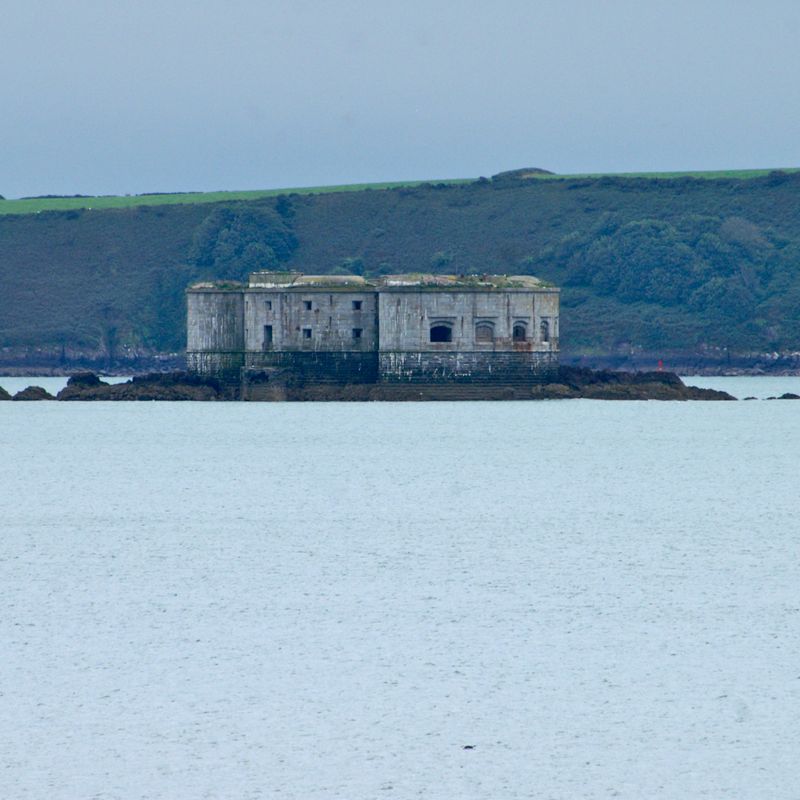 Stack Rock Fort - Fortificación militar en Herbrandston, Gales