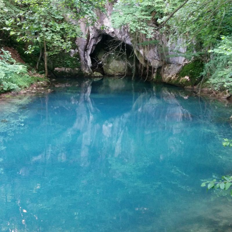 Krupaj spring - Źródło i pomnik przyrody w Milanovac, Serbia
