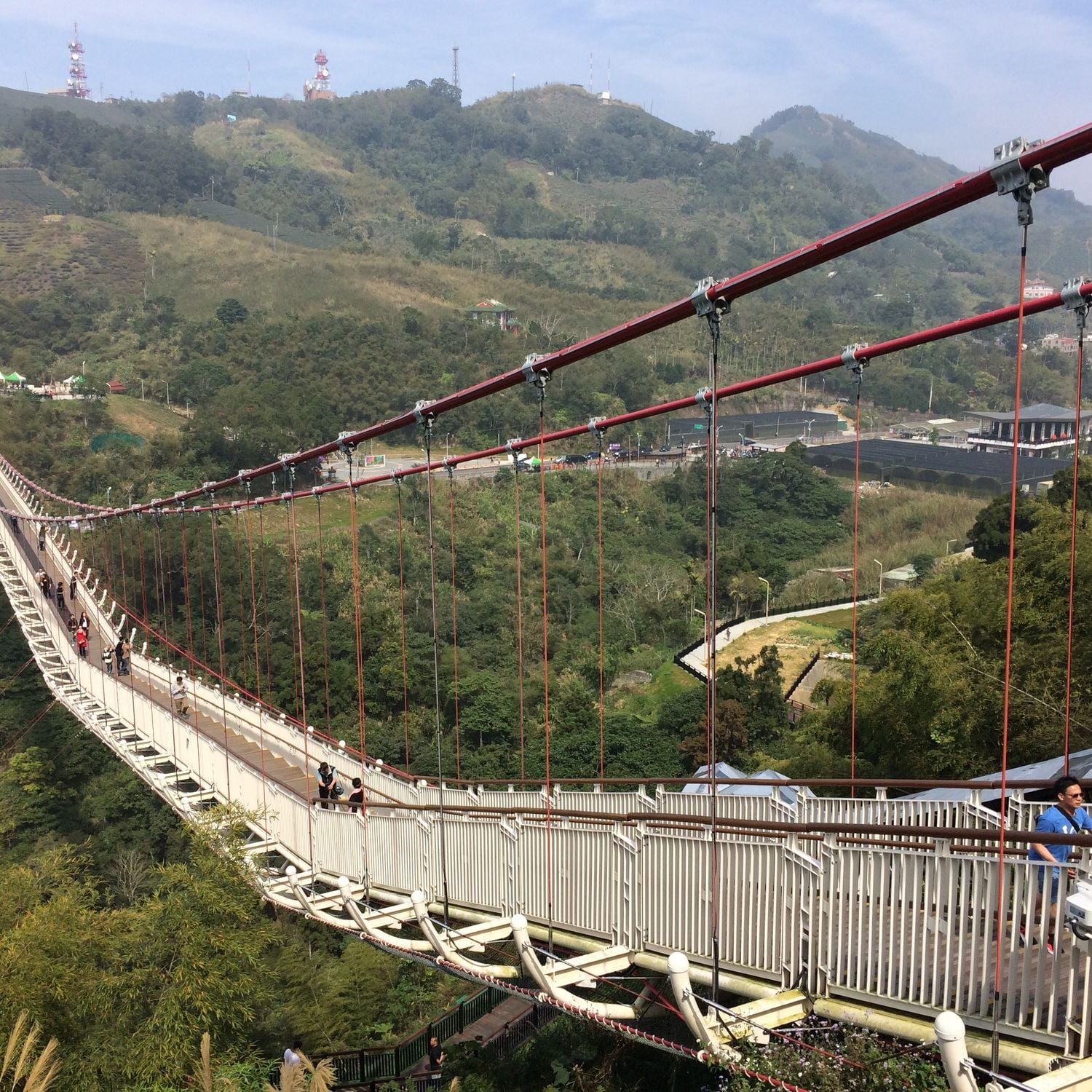 Taiping Sky Bridge - Fußgängerbrücke in Meishan Township, Taiwan