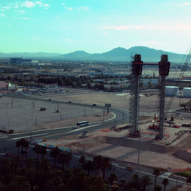 Skyvue - Unfinished observation wheel project on Las Vegas Strip ...