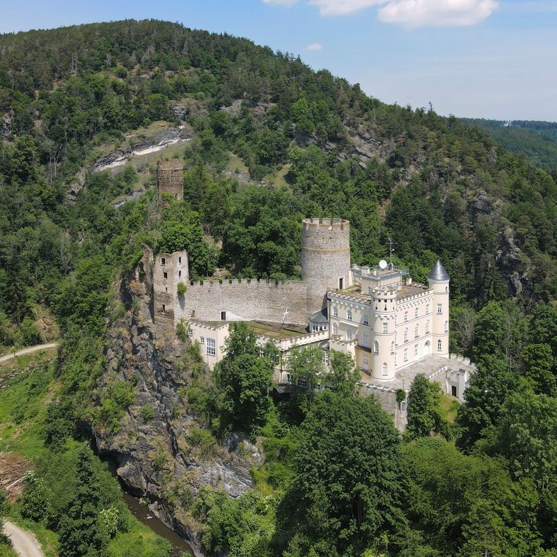 Hartenstein Castle - Medieval castle in Weinzierl am Walde, Austria