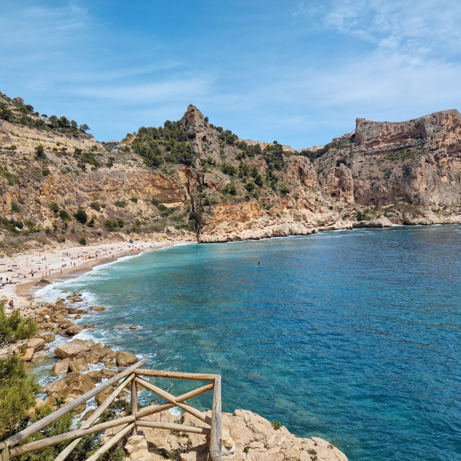 Moraig - Plage naturiste à Poble Nou de Benitatxell, Espagne