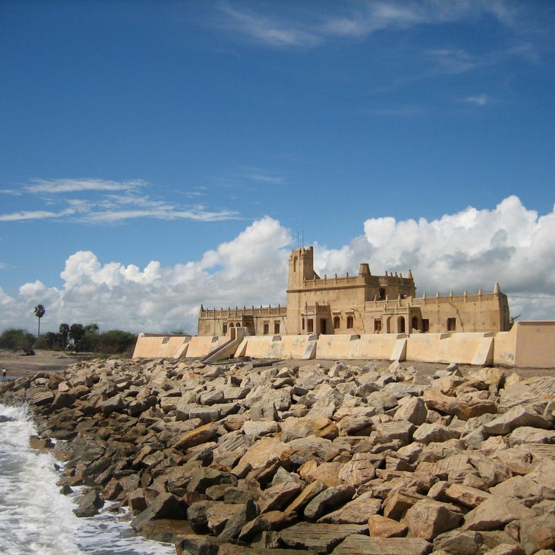Fort Dansborg - Danish colonial fort in Tharangambadi, India